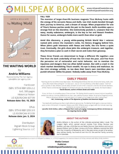 THE WAITING WORLD – Milspeak Foundation
